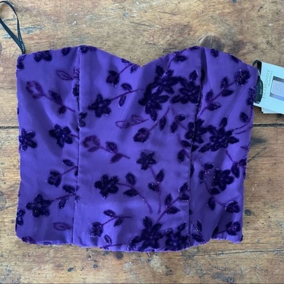 Scott McClintock | Tops | Deadstock Scott Mcclintockpurple Sparkly ...